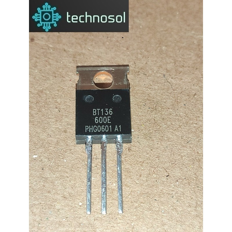 Transistor Bt136 600e Triac Original (4 unidades) | Shopee Brasil