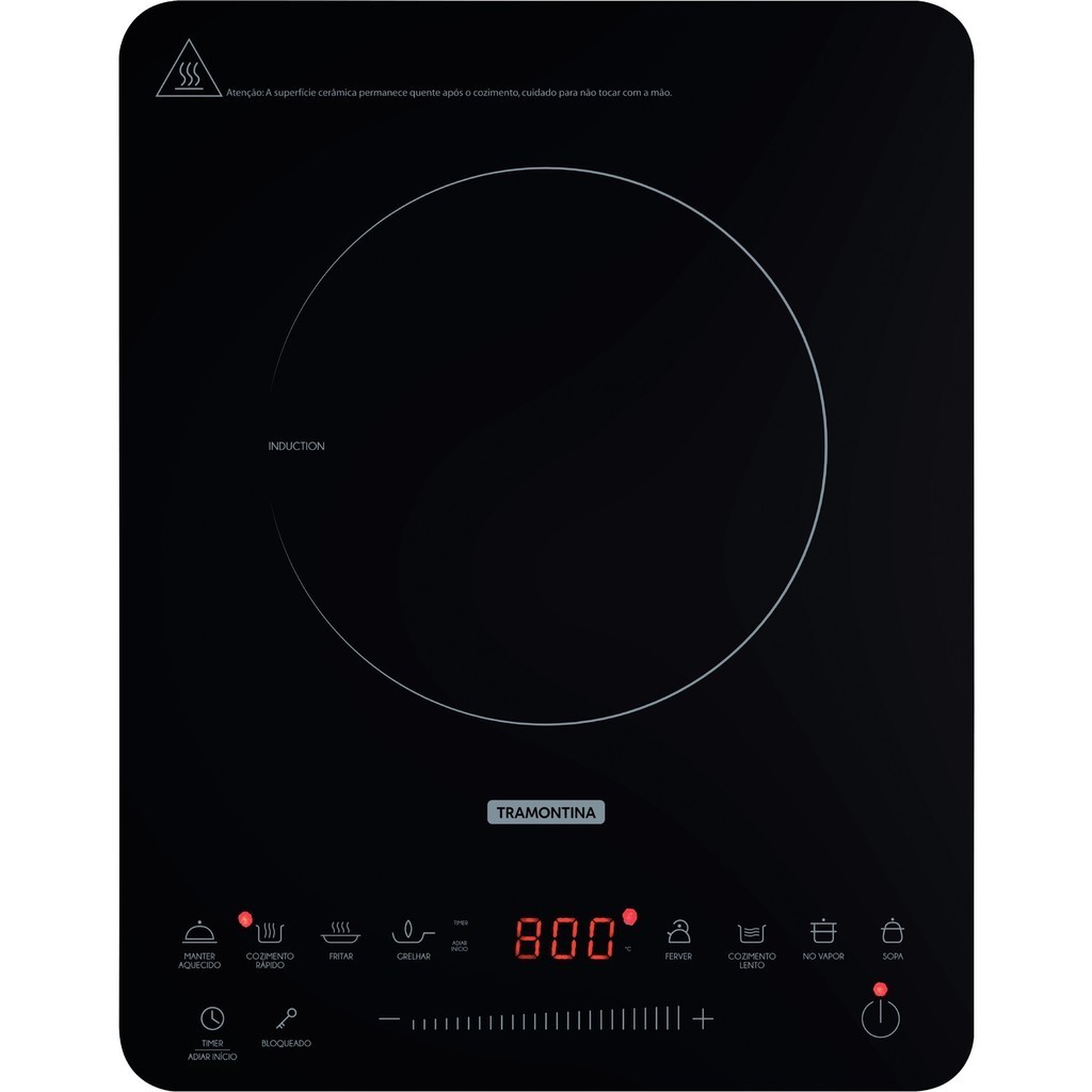 Cooktop Portátil Tramontina Indução Slim Touch EI 30 220V | Shopee Brasil