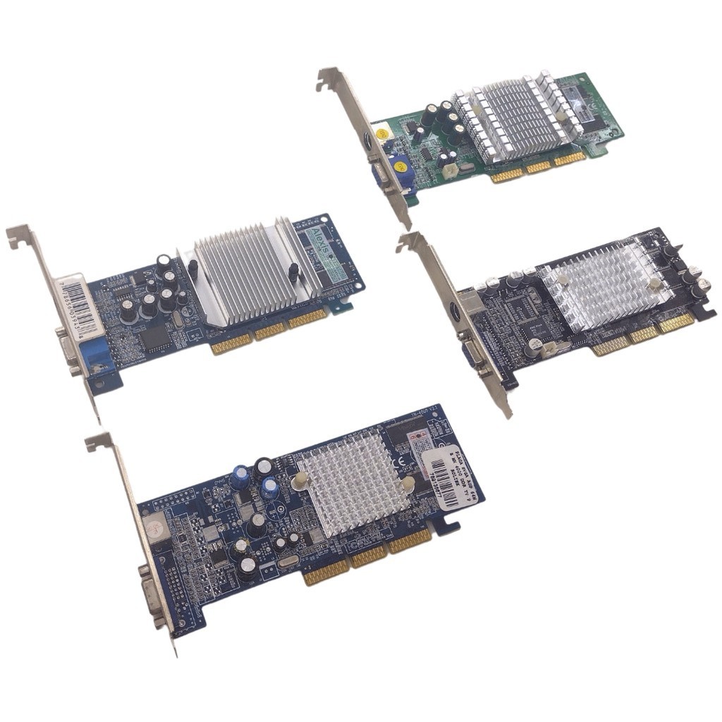 Placa De Vídeo MX 4000 DDR 64MB 128Bits AGP x8 | Shopee Brasil