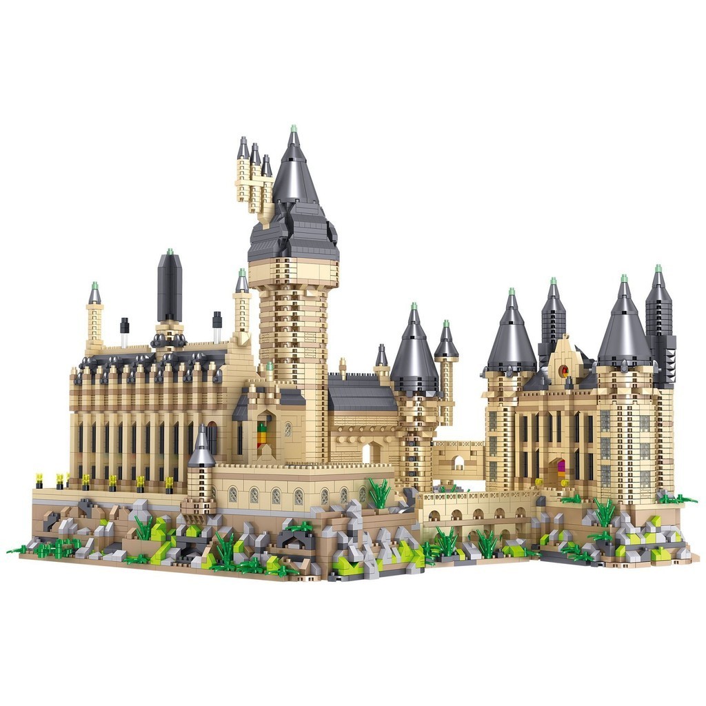 Harry Hogwarts Magic School Castle Blocos De Construção Do Castelo Da ...