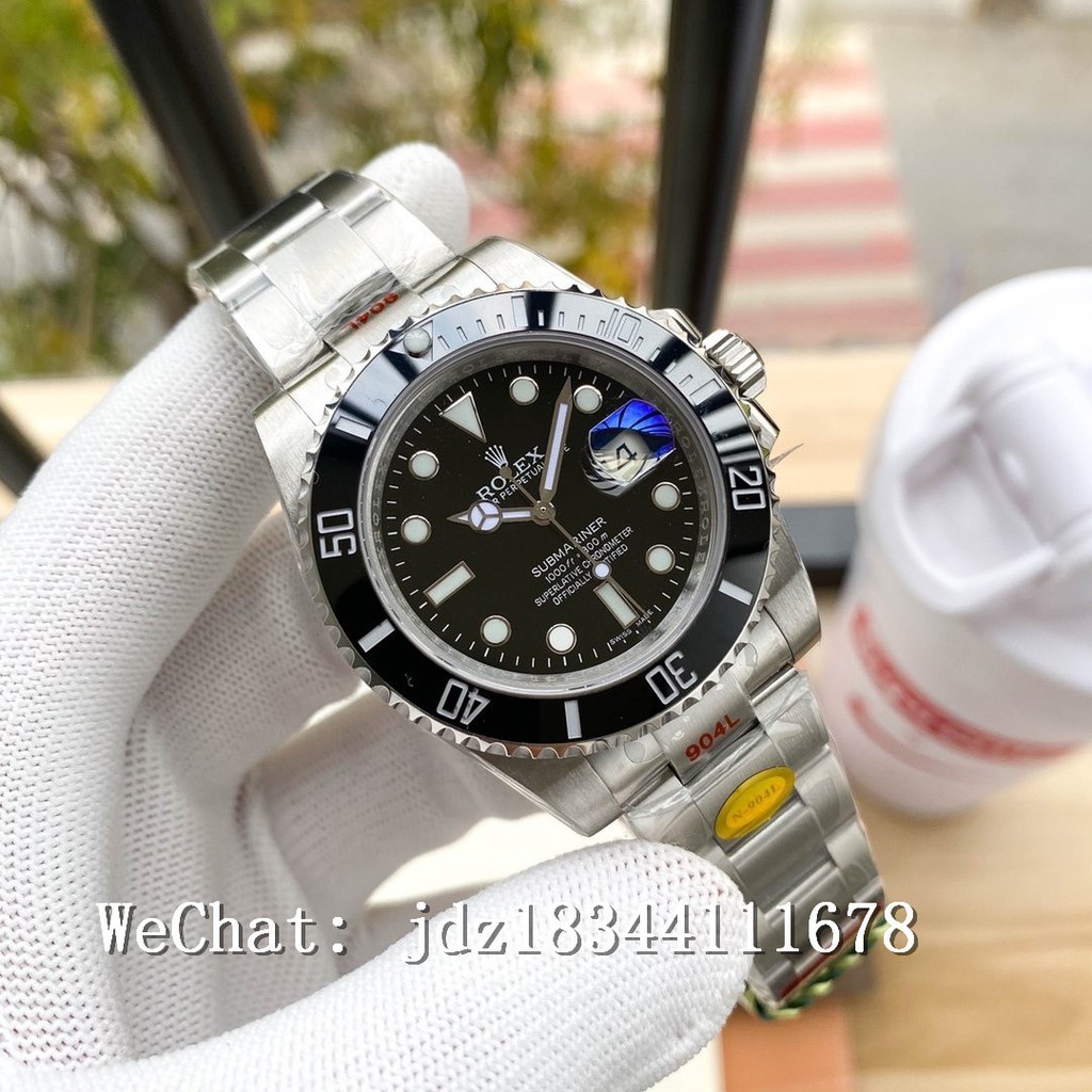 Modelo Rolex SUB Submariner Série 116610 Fantasma De Água Verde/Preto ...