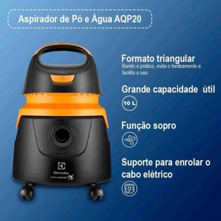 Aspirador De Po Electrolux e aqua Power Aqp20 10litros 110v | Shopee Brasil