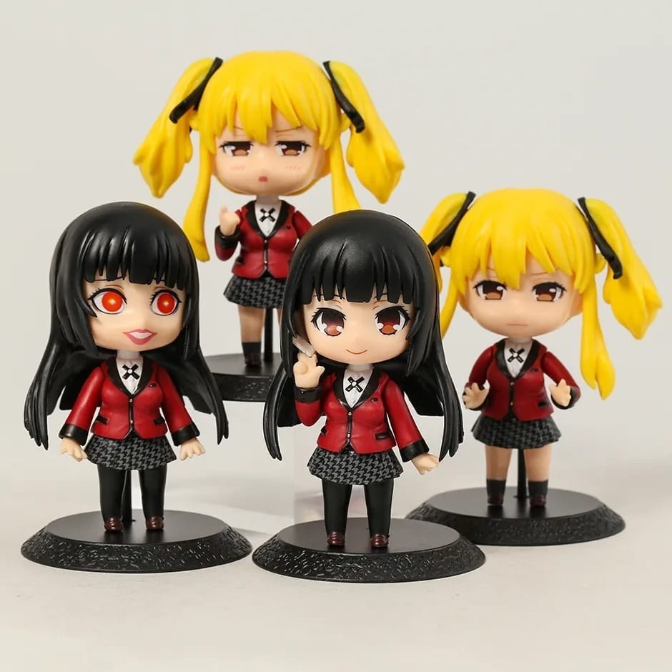 Action figure Kakegurui anime Yumeko Jabami Mary Saotome colecionáveis ...