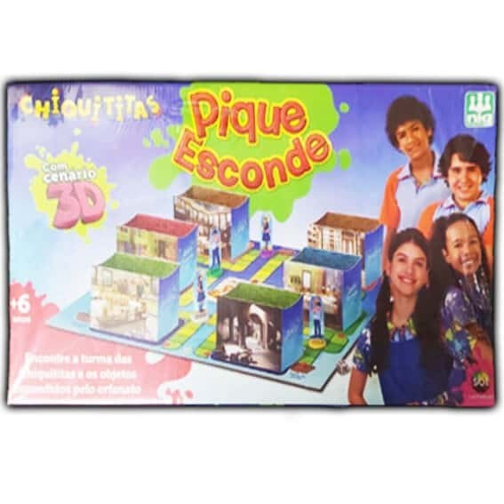 JOGO PIQUE ESCONDE CHIQUITITAS - NIG | Shopee Brasil