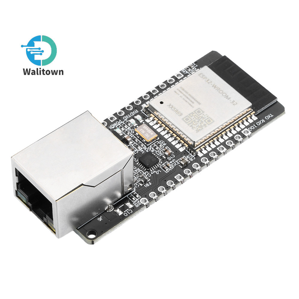 ESP32-WROOM-32 WT32-ETH01 Porta Serial Embutida Para Ethernet Módulo De Placa De Desenvolvimento ...