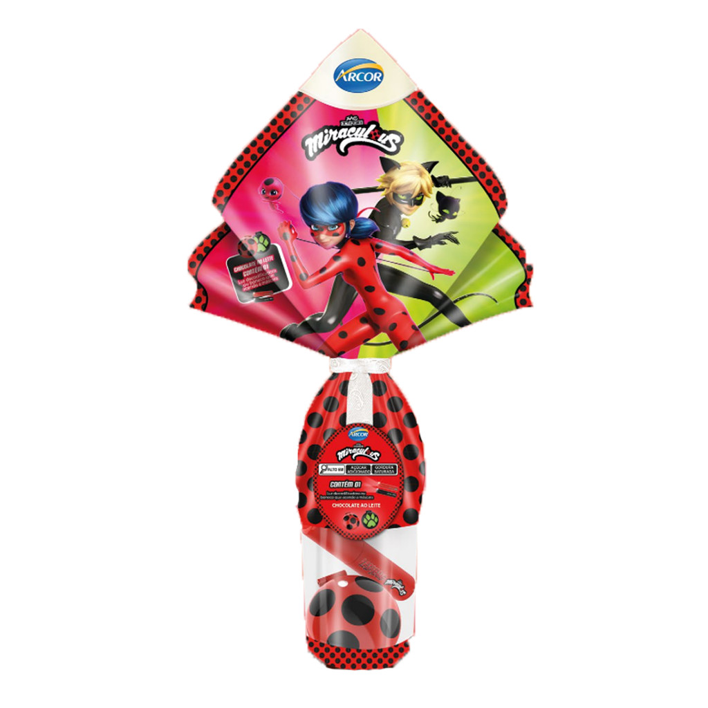 Ovo de Páscoa 100g Ladybug Miraculous Original | Shopee Brasil