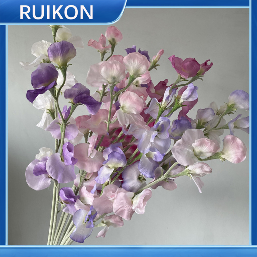 12pcs/set Elegante Bouquet Artificial De Flores Interior Ou Exterior ...