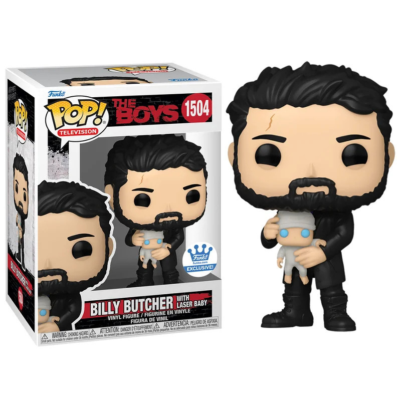 Funko Pop! Billy Butcher With Laser Baby 1504 Exclusivo | Shopee Brasil