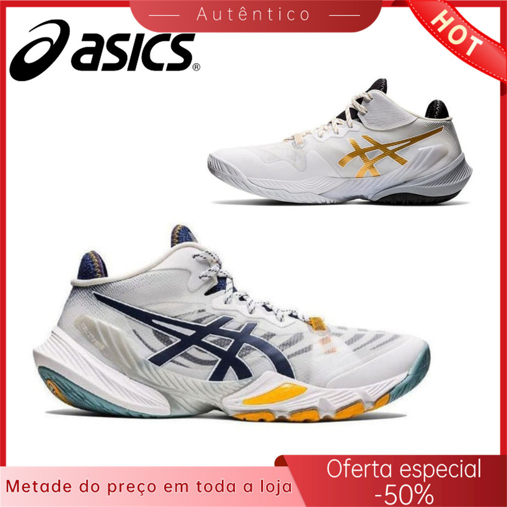 Asics Metarise 3% Tênis de Vôlei Resistente ao Desgaste (Homens ...