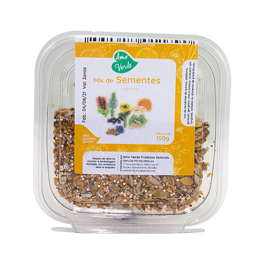 Mix de Sementes 150g Fibras | Shopee Brasil
