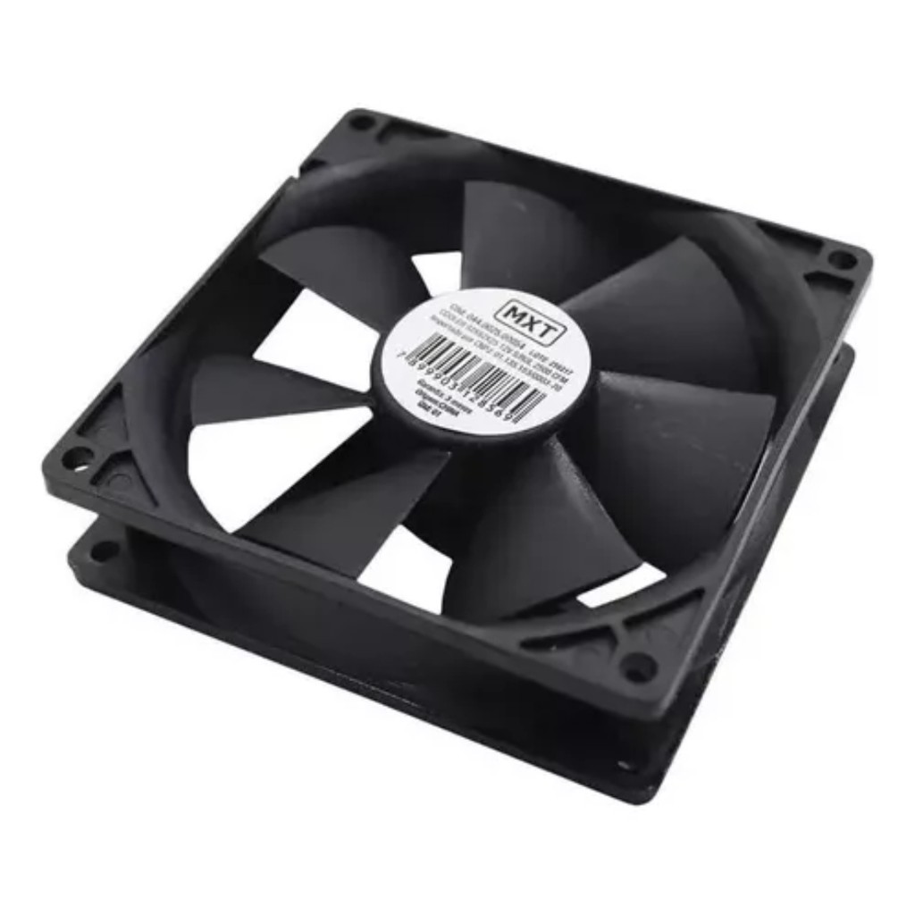 Cooler Micro Ventilador Mxt 12v 92x92x25 Sem/rolamento | Shopee Brasil