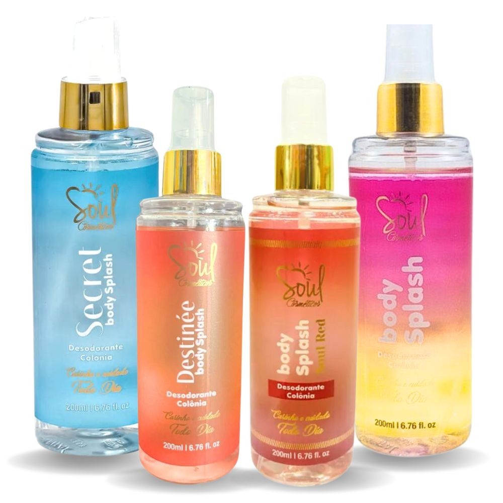 Body Splash Desodorante Colônia Soul Cosméticos | Shopee Brasil
