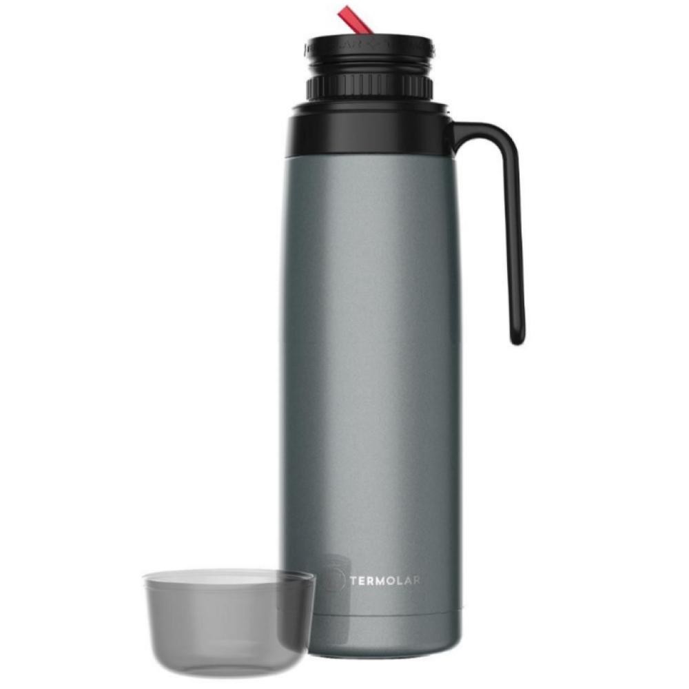 Garrafa Termica Revolution Inox Chumbo 1l | Shopee Brasil