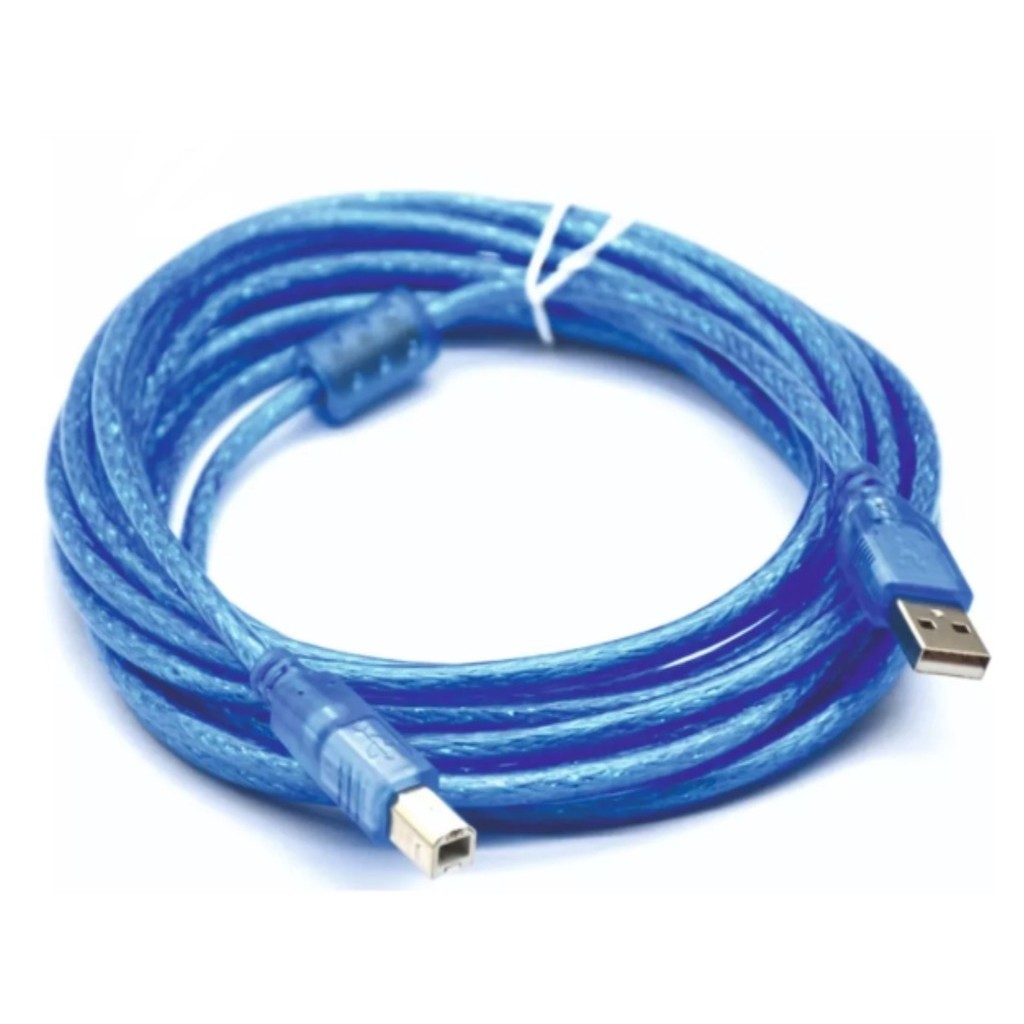 Cabo 5 Metro Usb 2.0 A-b Para Impressora Arduino | Shopee Brasil
