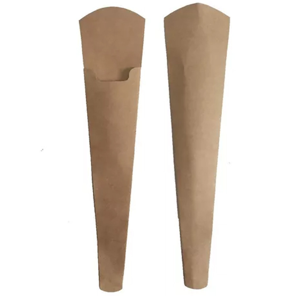 Embalagem Botão De Rosas Flores Saco Cone Manga de papel Kraft 10 Unidades | Shopee Brasil