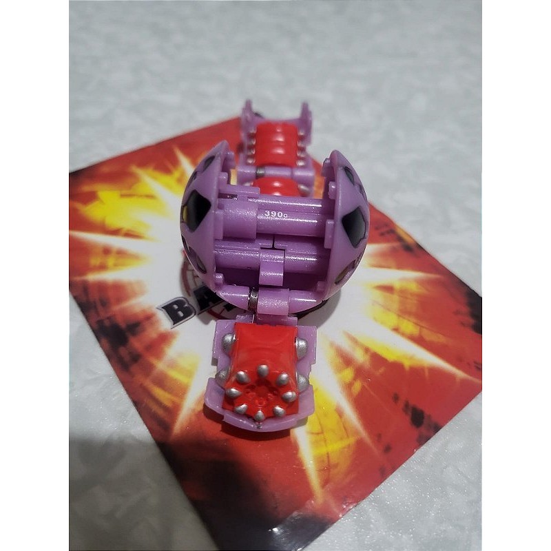 Bakugan Battle Brawlers Bakuflip Pink Darkus Wormquake 390G | Shopee Brasil