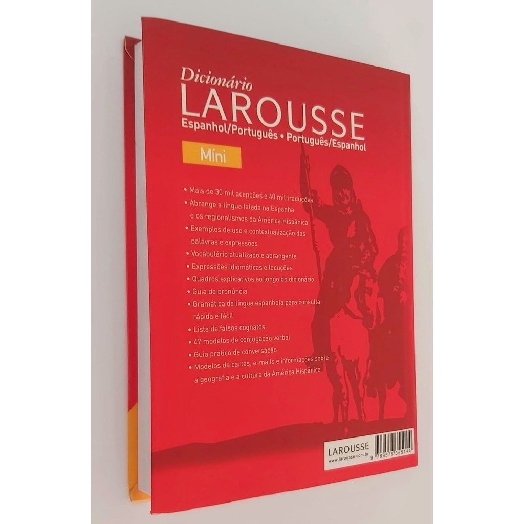 Dicionário Larousse, Espanhol Português, Português Espanhol | Shopee Brasil