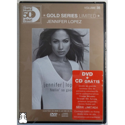 Dvd + Cd Jennifer Lopez - Gold Series Limited 2002 Lacrado | Shopee Brasil
