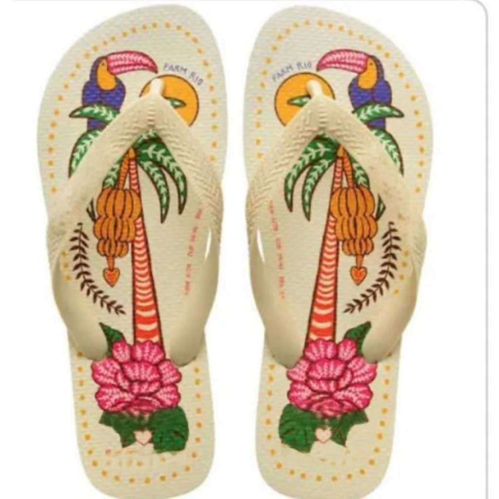 Chinelas femininas estampas moda praia verão preços promoção | Shopee ...