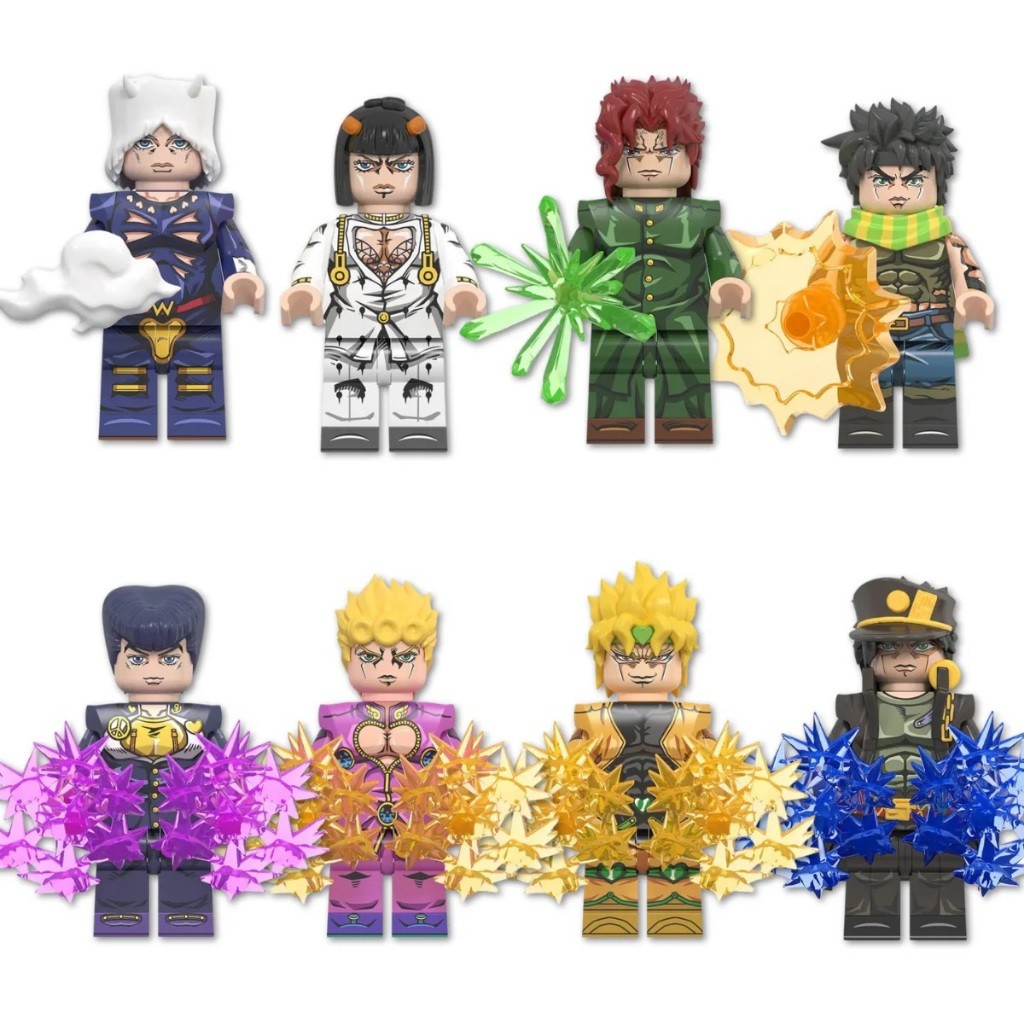 Lego do Anime Jojo's Bizare Adventure - Figura de Ação - Action Figure ...