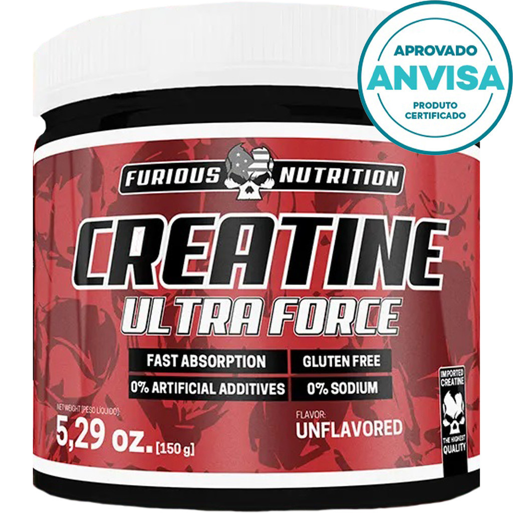 Creatina Ultra Force 150g - Furious Nutrition | Shopee Brasil