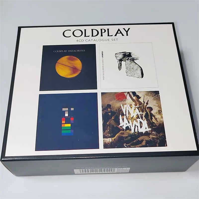 Novo CD Spot Coldplay catalogue Coldplay set 4CD capa dura | Shopee Brasil