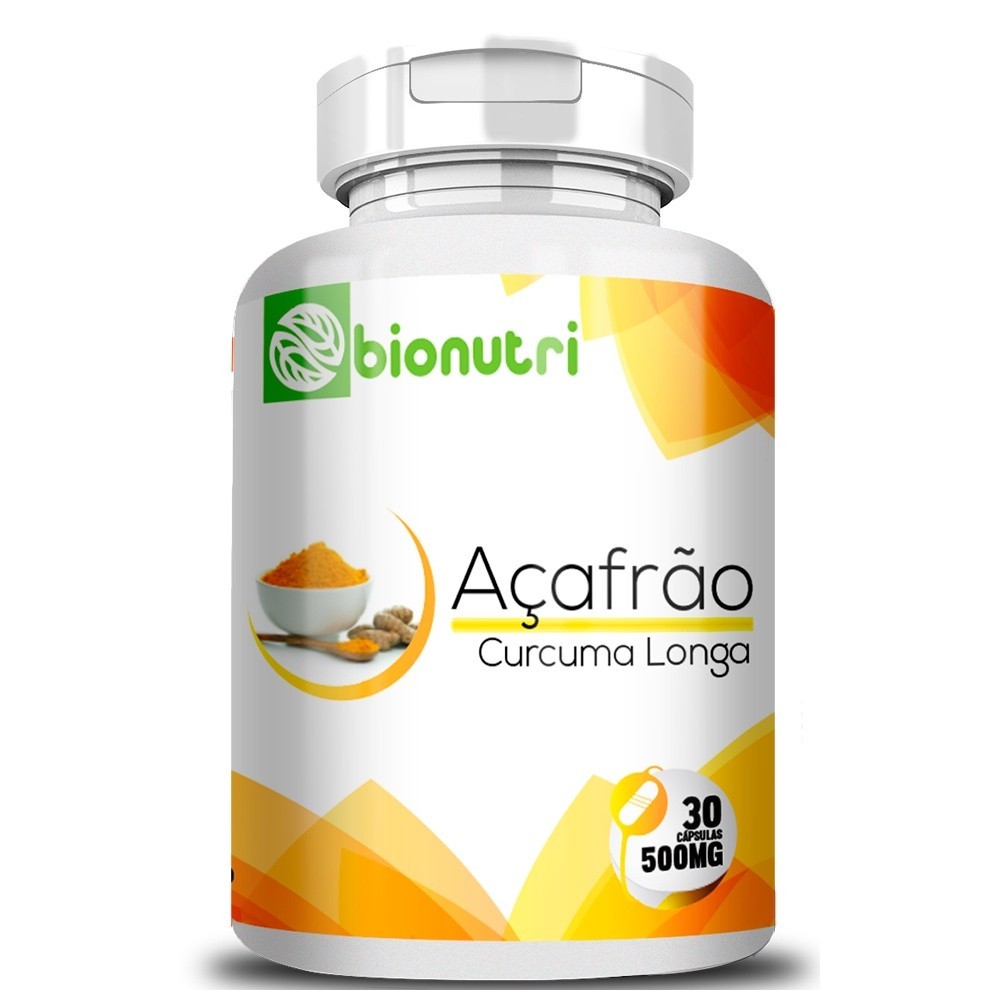 Curcuma 30 Capsulas 500Mg | Shopee Brasil