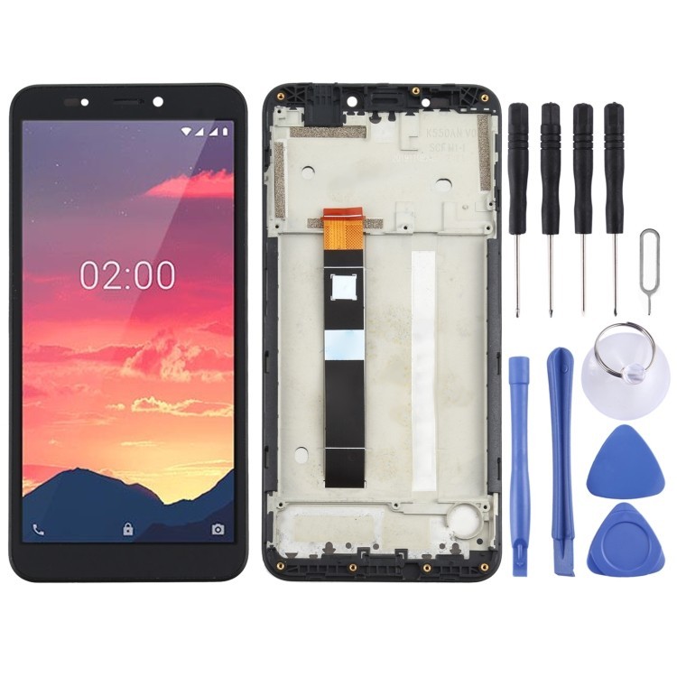 Hot Selling Original Tela LCD Para O Digitalizador Nokia C2 Montagem ...