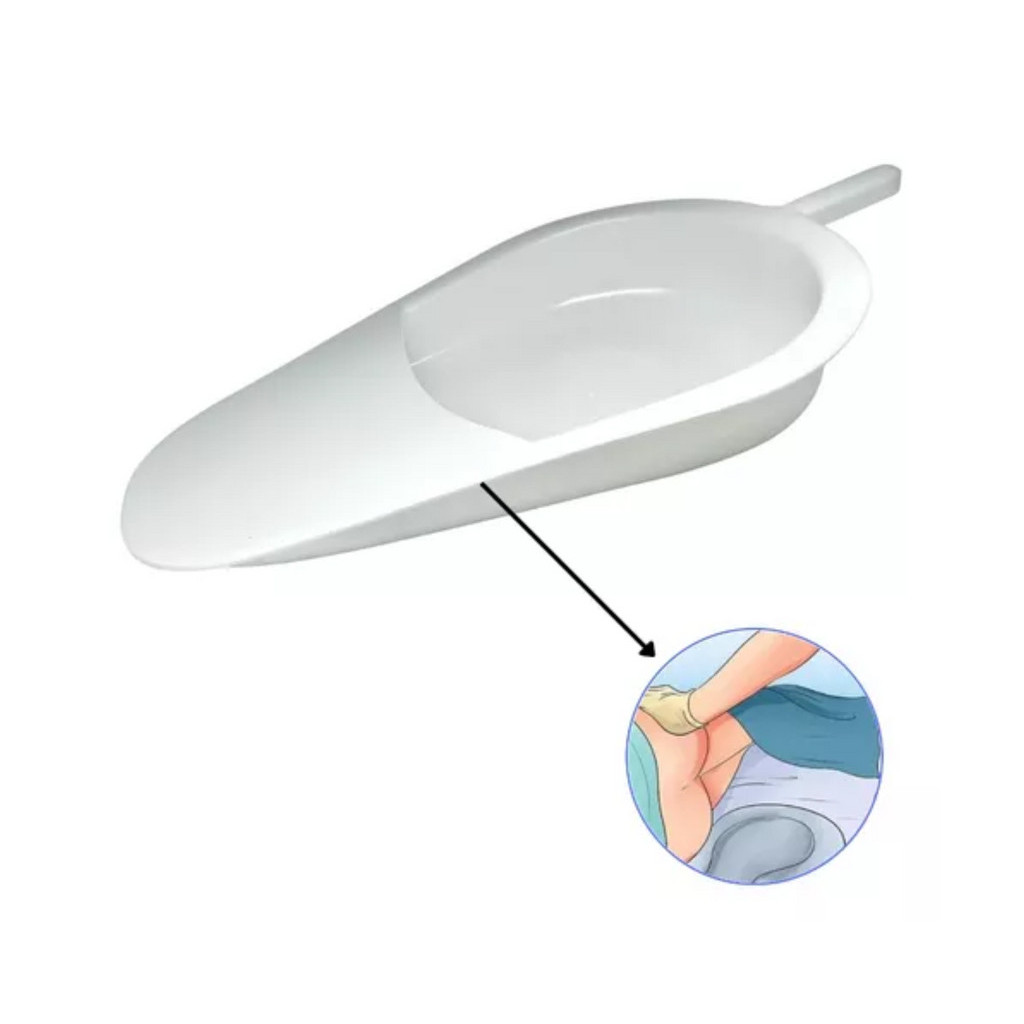 Kit 2 Comadre Urinol Pinico Hospitalar Plástico 2 Litros | Shopee Brasil