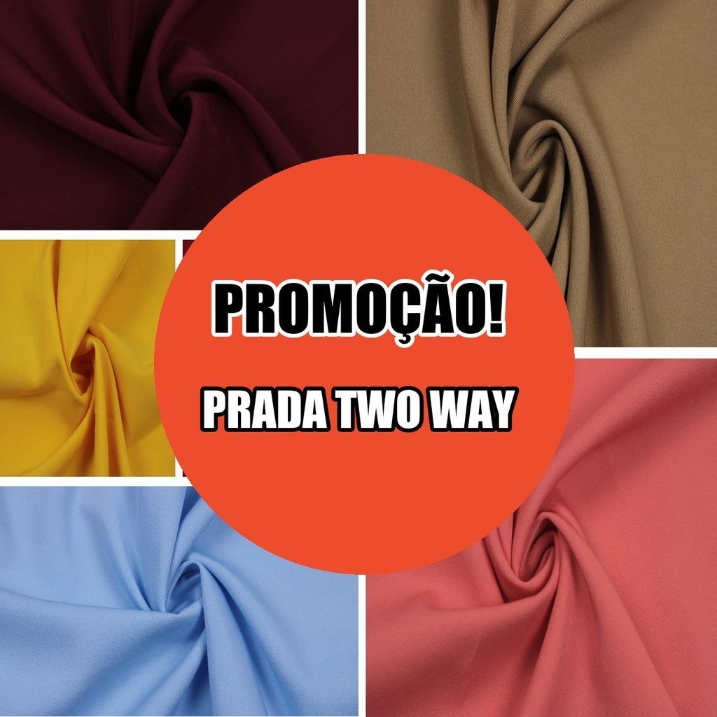 (PROMOÇÃO) Tecido Prada Two Way (1m x 1,50m) | Shopee Brasil
