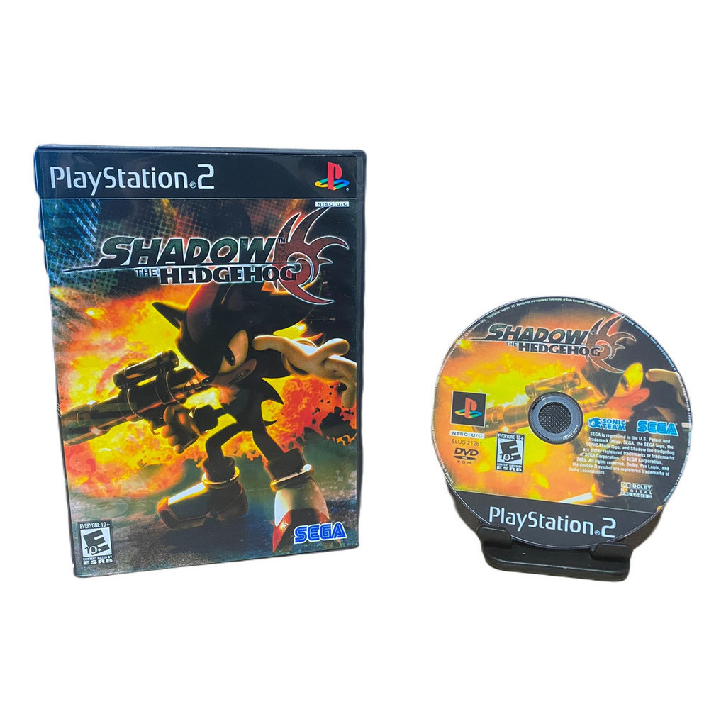 Shadow The Hedgehog Para Ps2 | Shopee Brasil