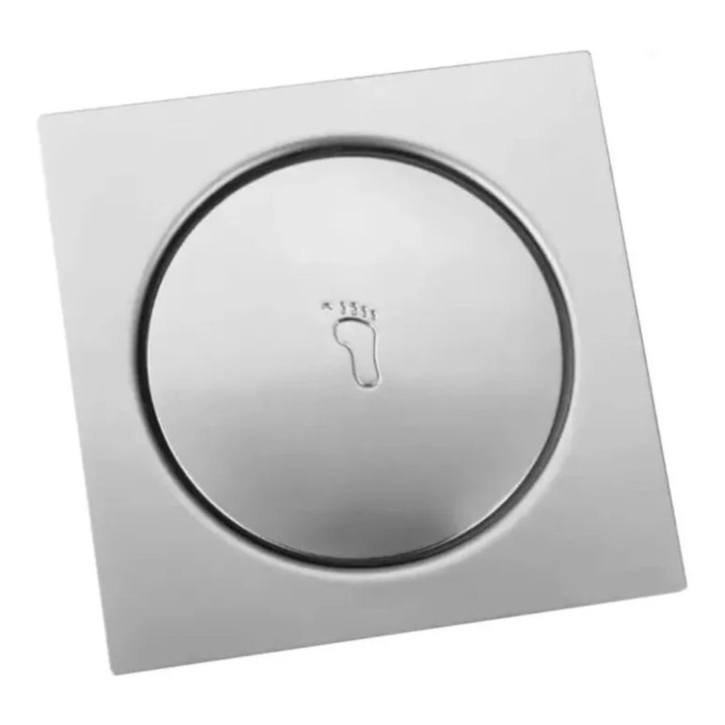 Ralo Clic inteligente inox Anti Odor Mal Cheiro 10x10 Para Banheiros ...