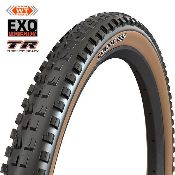 Pneu 27.5 X 2.50 Maxxis Minion Dhf Faixa Marrom Wt Exo Tr (kevlar) | Shopee Brasil