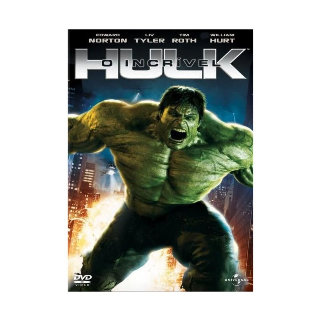 O Incrível Hulk 2008 - DVD - The Incredible Hulk | Shopee Brasil