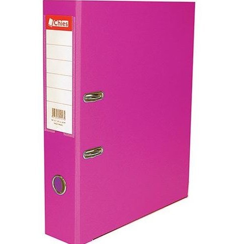 PASTA AZ A4 LOMBO LARGO 02 ARGOLAS PINK REF 2520 CHIES | Shopee Brasil