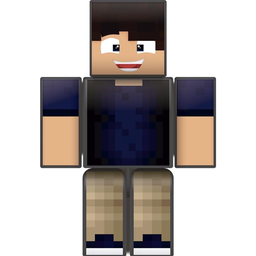Boneco Marcelo DRV Turma Problems- 25cm-Minecraft Youtube (Original ...