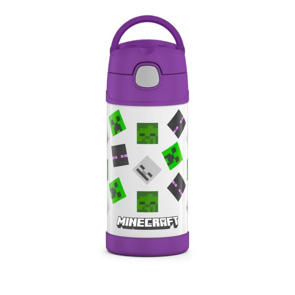 Garrafa Thermos Funtainer Minecraft | Shopee Brasil