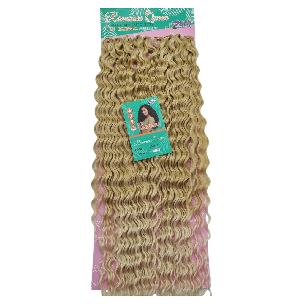 Cabelo Bio Vegetal Barbara Romance Queen Cacheado Crochet | Shopee Brasil