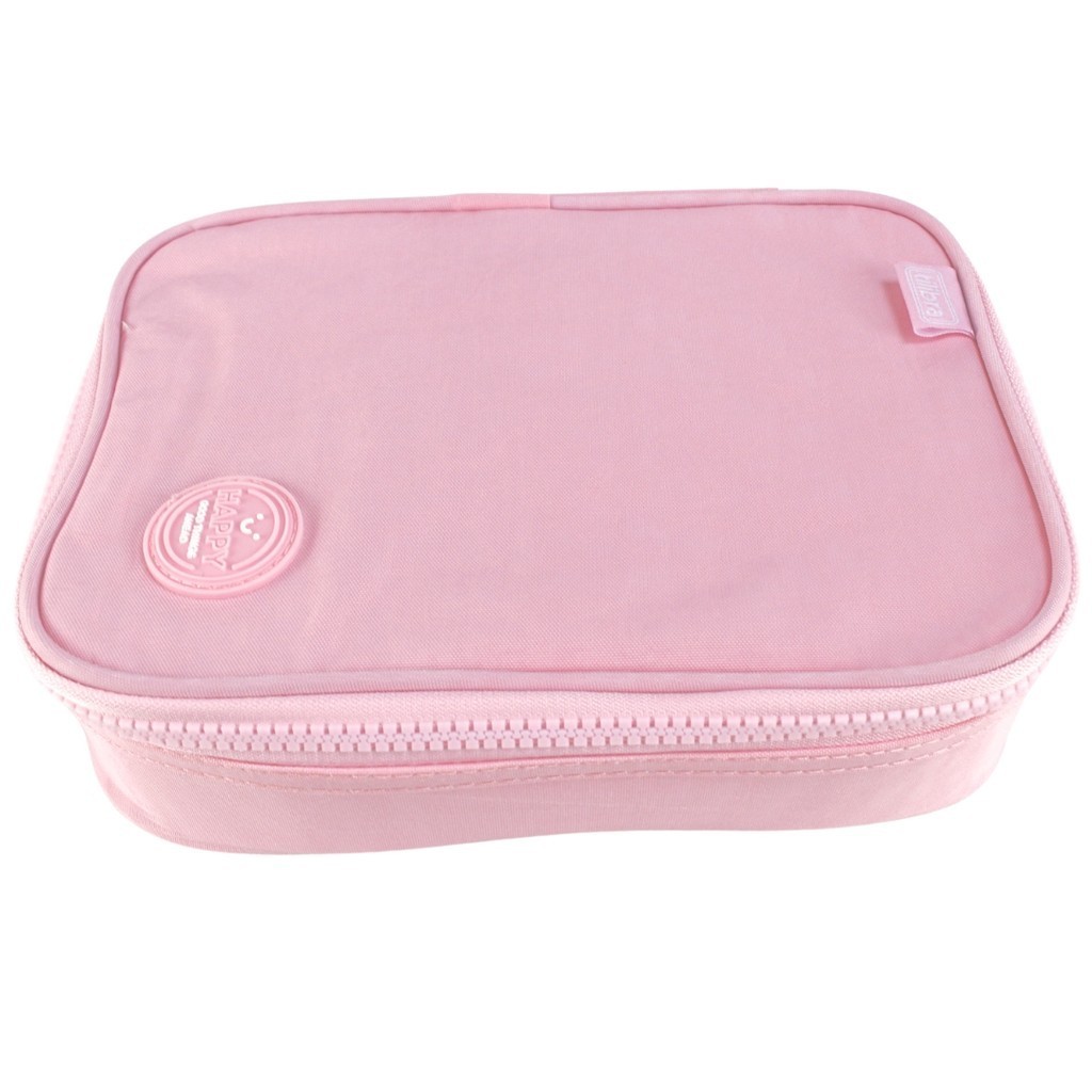 Estojo Rosa Box Happy 15cm X 21cm X 6cm Tilibra - 348635 | Shopee Brasil