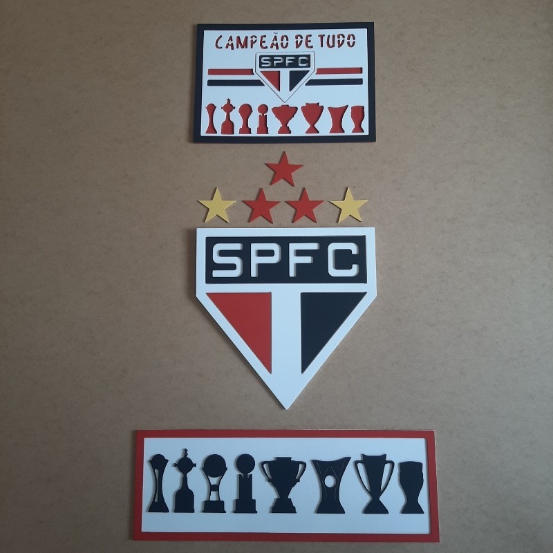 Kit Campeão de TUDO SPFC | Shopee Brasil
