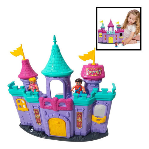Castelo Infantil Das Princesas Montar E Desmontar Coloridos | Shopee Brasil