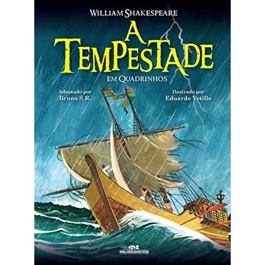 TEMPESTADE EM QUADRINHOS autor WILLIAM SHAKESPEARE | Shopee Brasil