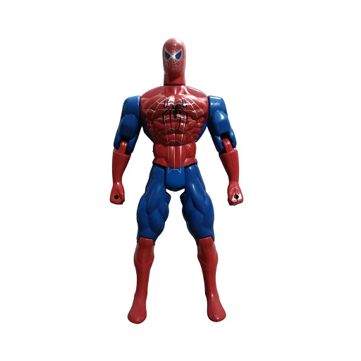 Boneco Grande Articulado - Homem Aranha + - 29 Cm - Cabeça, Pernas E 