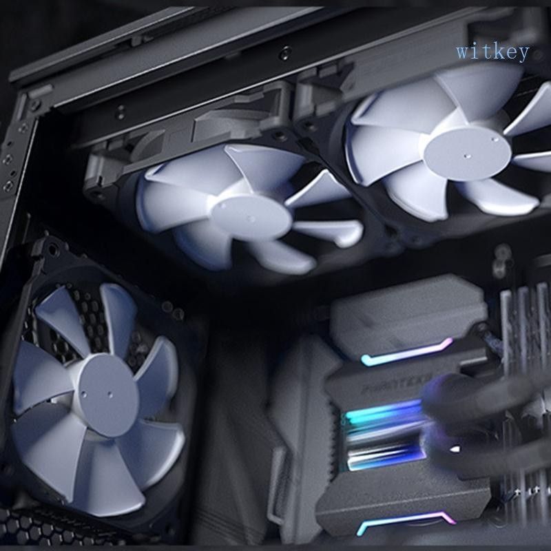 Com PWM Fan Static Pressure 7-Blade Design 120 140mm Computador ...