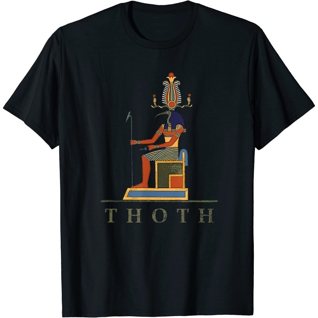 Thoth Deus Egípcio Antigo Egito Design T-Shirt Gift Ideia | Shopee Brasil