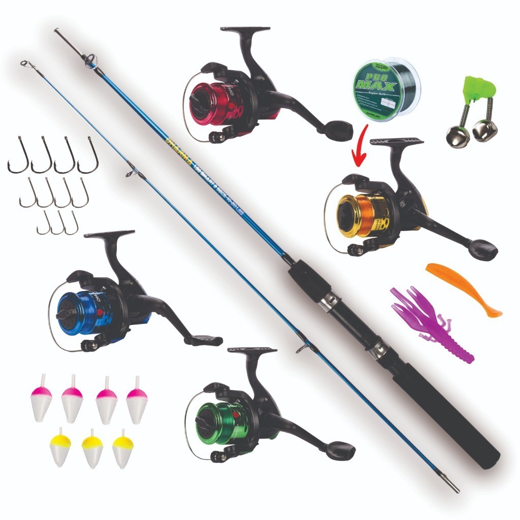 Kit Pesca Dharma Vara 1,50m + Molinete Com Linha + Itens | Shopee Brasil