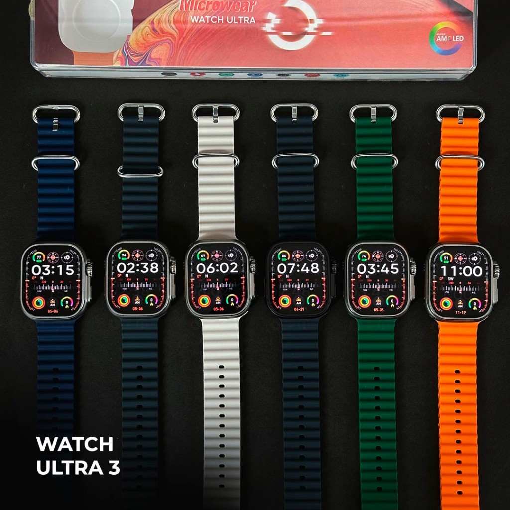 Smartwatch Watch 3 Ultra 49mm Série 10 Super AMOLED com ChatGPT ...