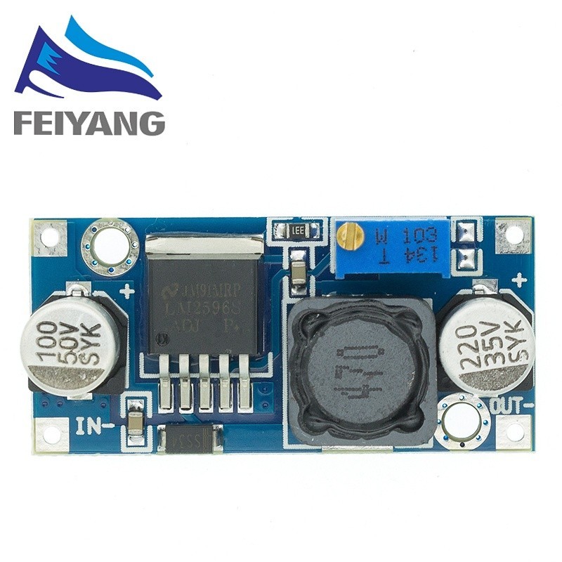 LM2596 DC-DC Input 4V-35V Output 1.23V-30V Adjustable Step-down ...