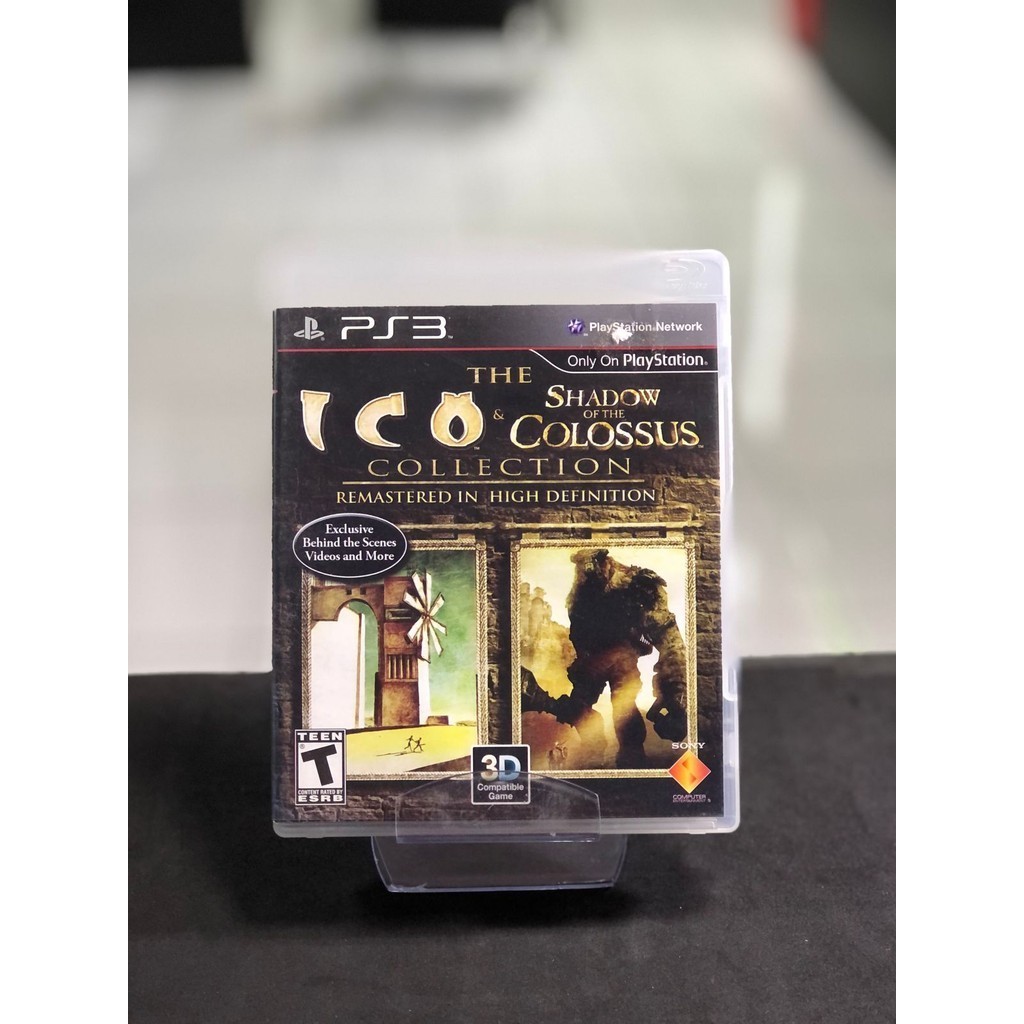 The Ico & Shadow Of The Colossus Ps3 Mida Física | Shopee Brasil