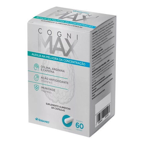 Cognimax 60 Caps 550mg Herbamed Cogmax Suplemento Vitamínico | Shopee ...